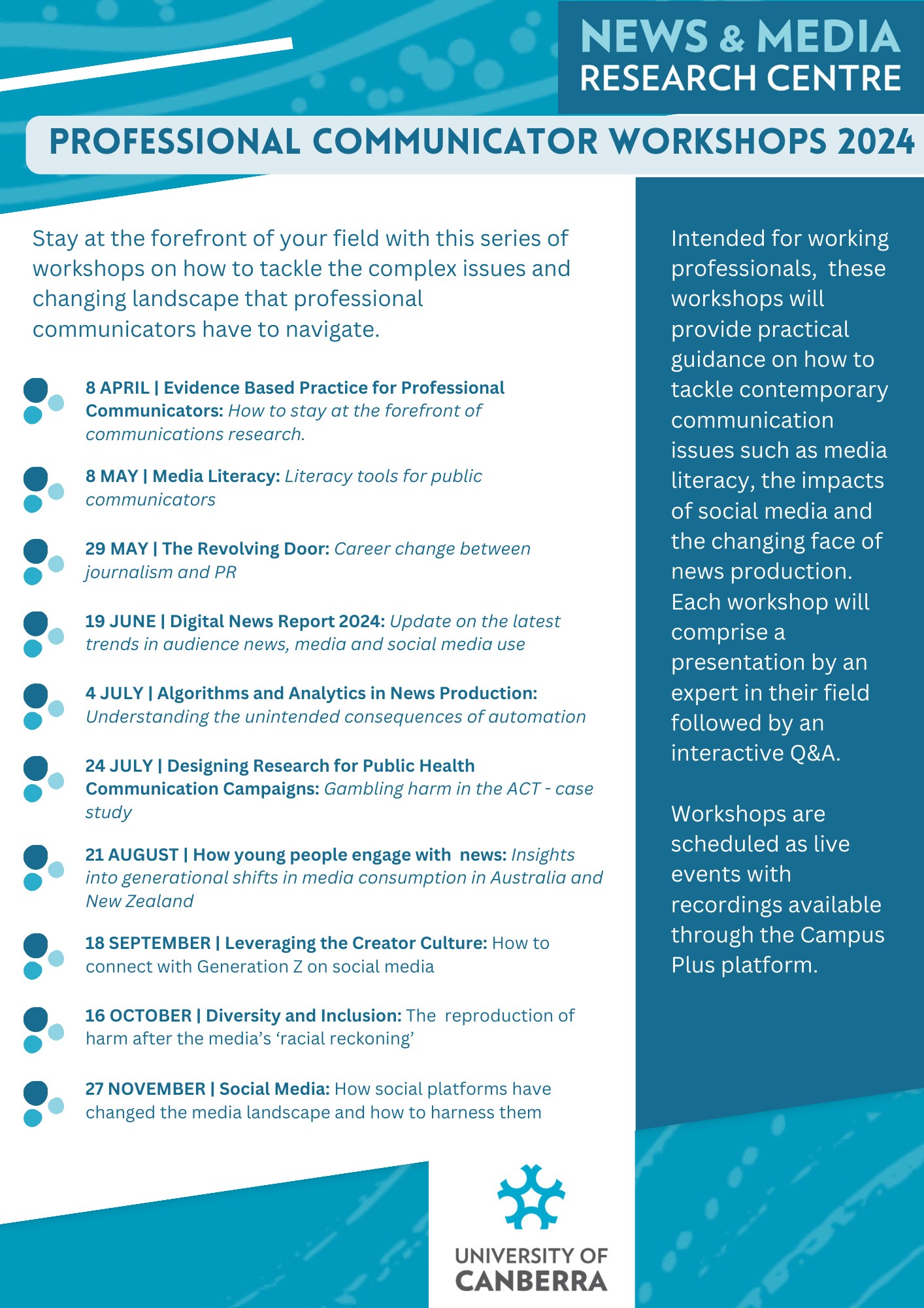 Professional Communicator Webinar Series - campusplus.com.au